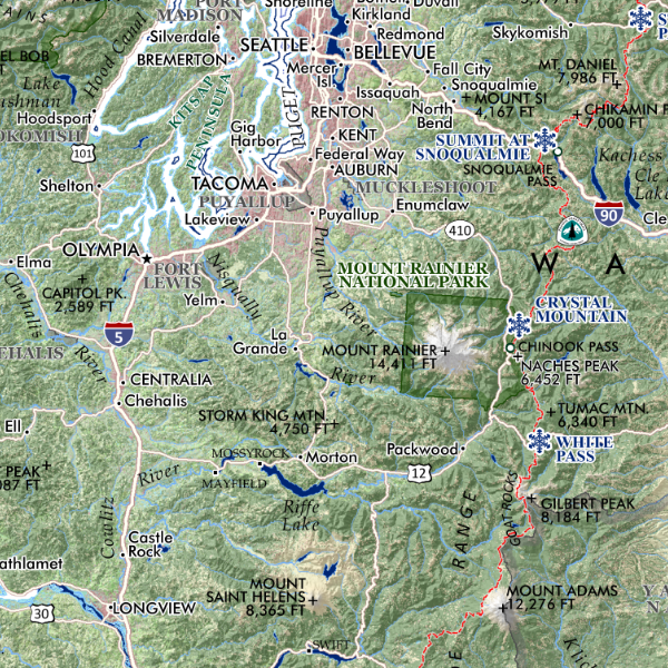 Columbia Basin Map — Mitchell Geography
