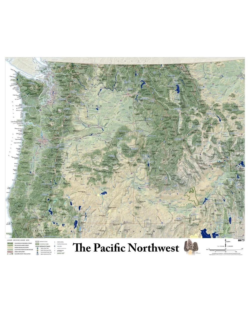 Columbia Basin Map — Mitchell Geography