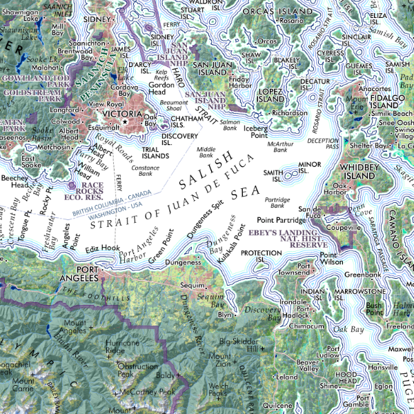 Columbia Basin Map — Mitchell Geography