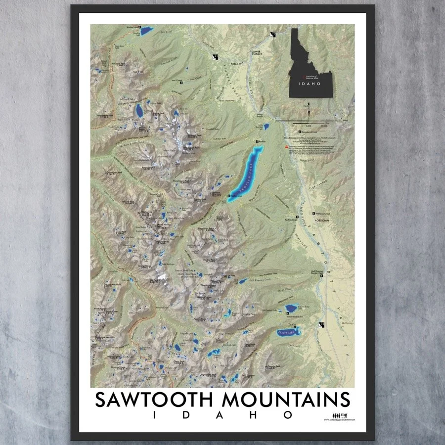 Oregon Snow Depth Map — Mitchell Geography
