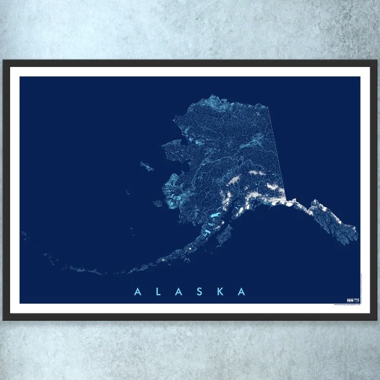 Inside Passage Southeast Alaska Map — Mitchell Geography