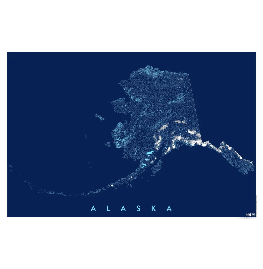 Inside Passage Southeast Alaska Map — Mitchell Geography
