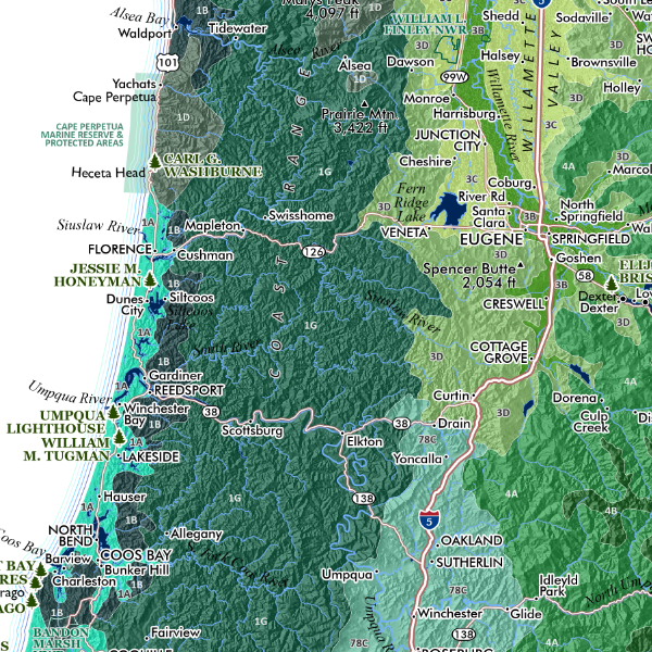 Idaho Ecological Regions (Ecoregions) — Mitchell Geography