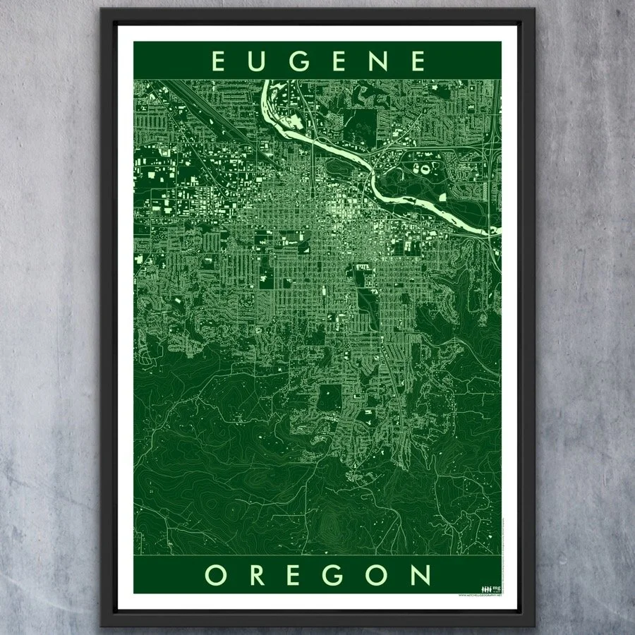 Wallowa Mountains Oregon Map — Mitchell Geography