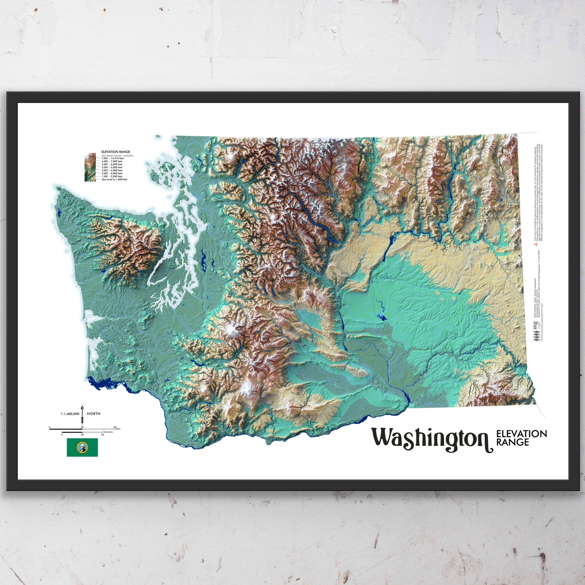 Washington Ecoregions Map — Mitchell Geography