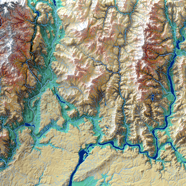 Olympic Peninsula Hydrology Map — Mitchell Geography