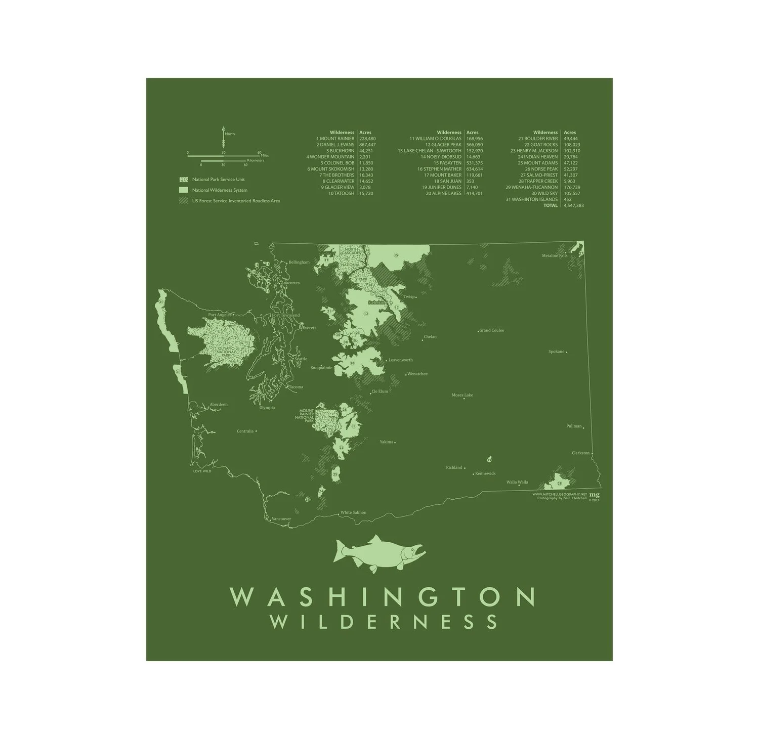 Yakima Valley Washington Map — Mitchell Geography
