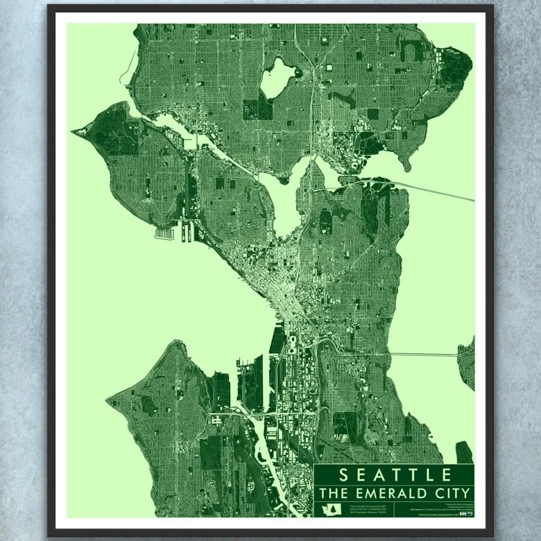 Vashon Island Map — Mitchell Geography