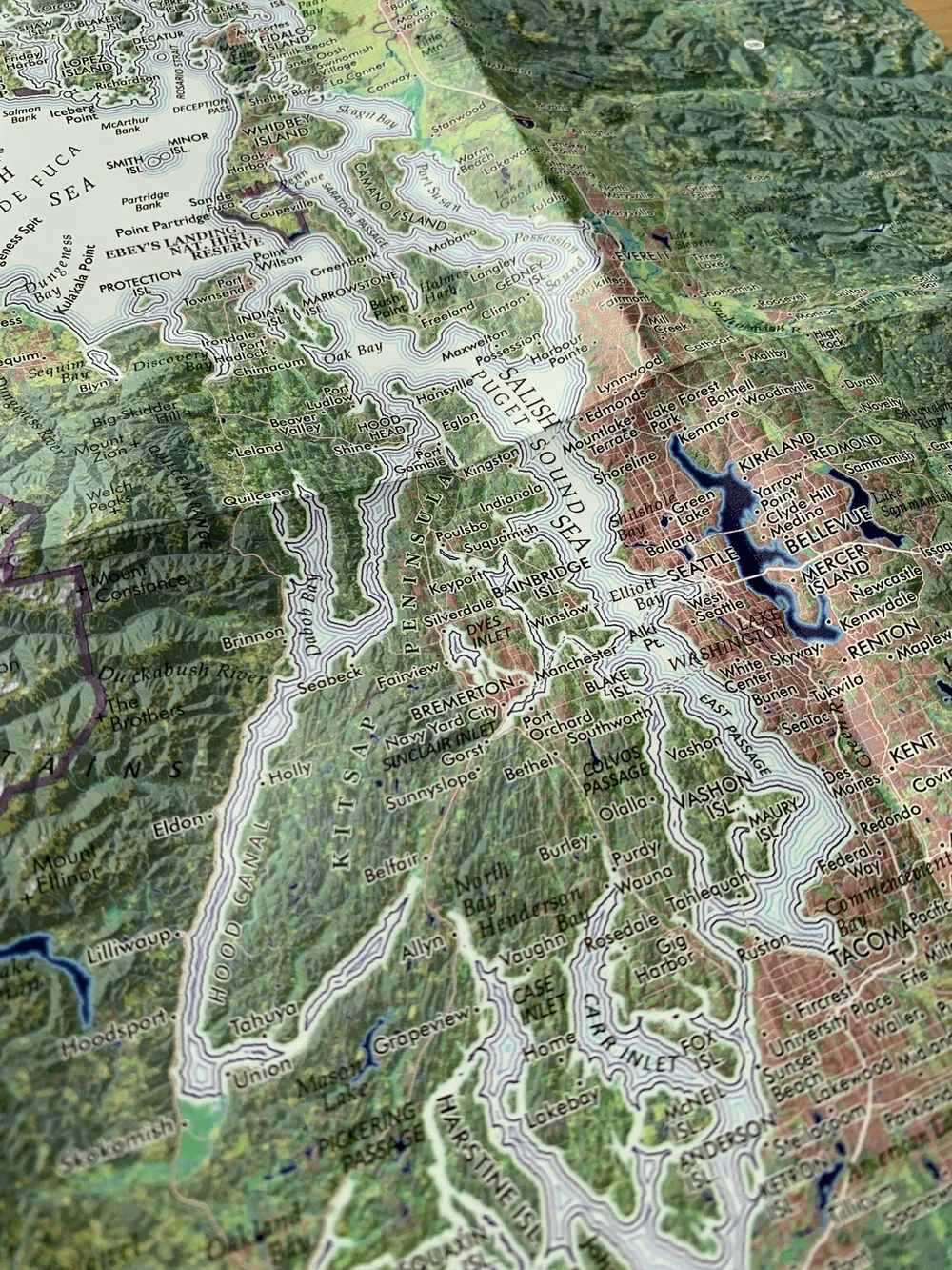 Salish Sea Map — Mitchell Geography
