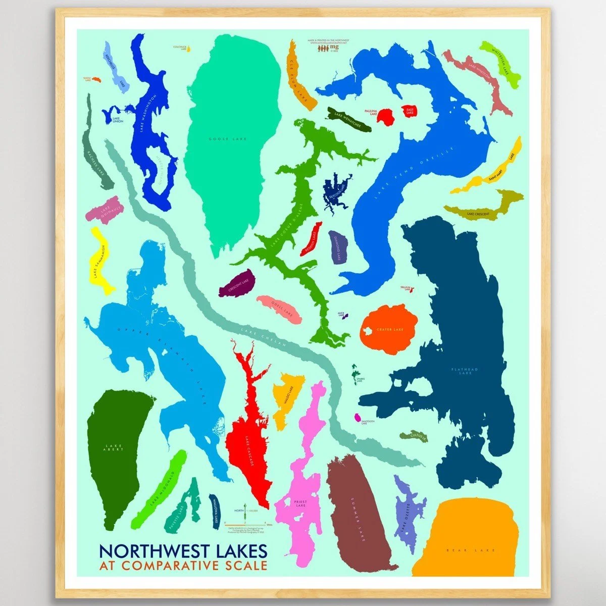 Salish Sea Map — Mitchell Geography