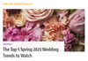 The Top 5 Spring Wedding Trends to Watch — City & Terrace | Luxury ...
