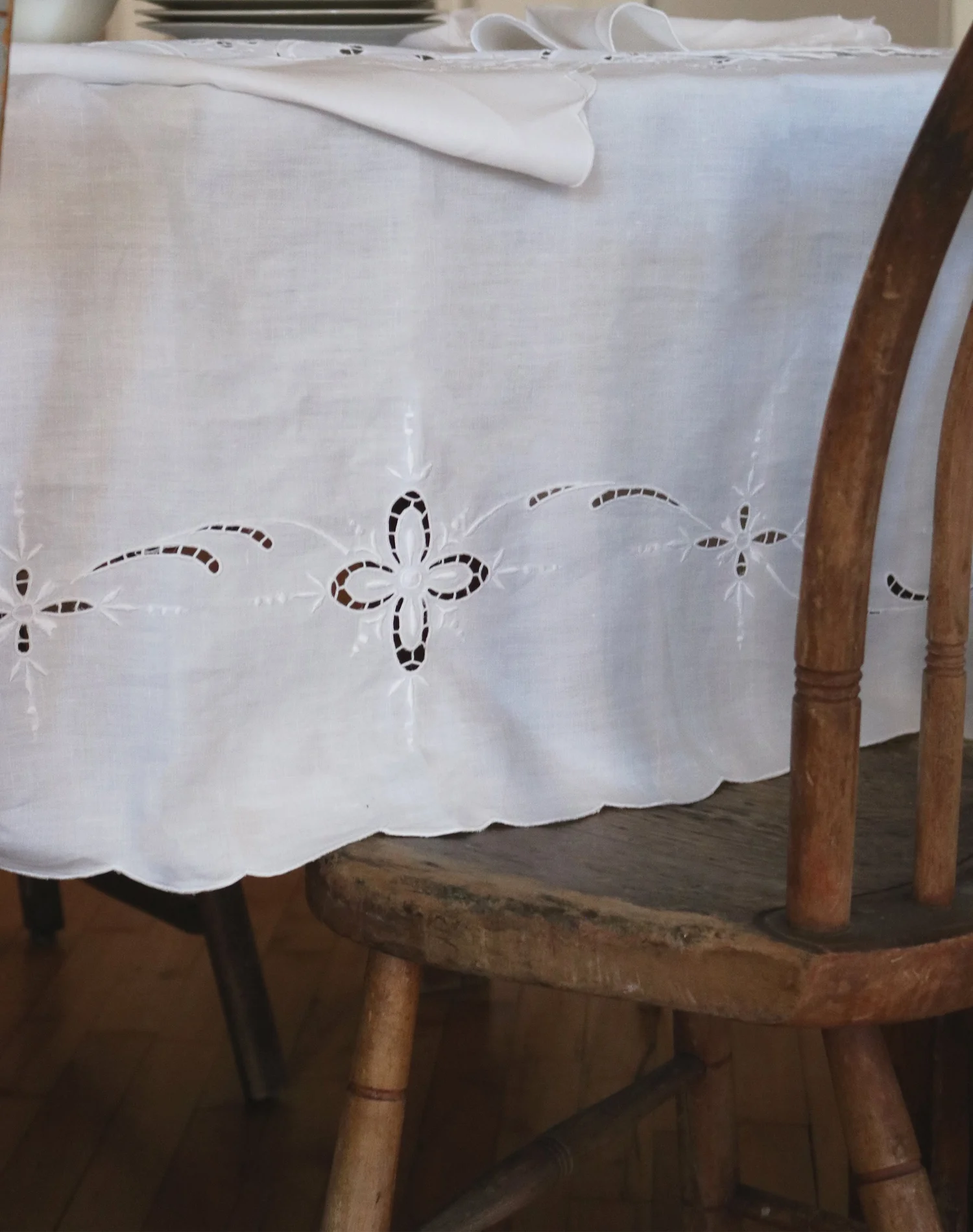 GOULT CROCHET TABLE RUNNER in chantilly — frisson