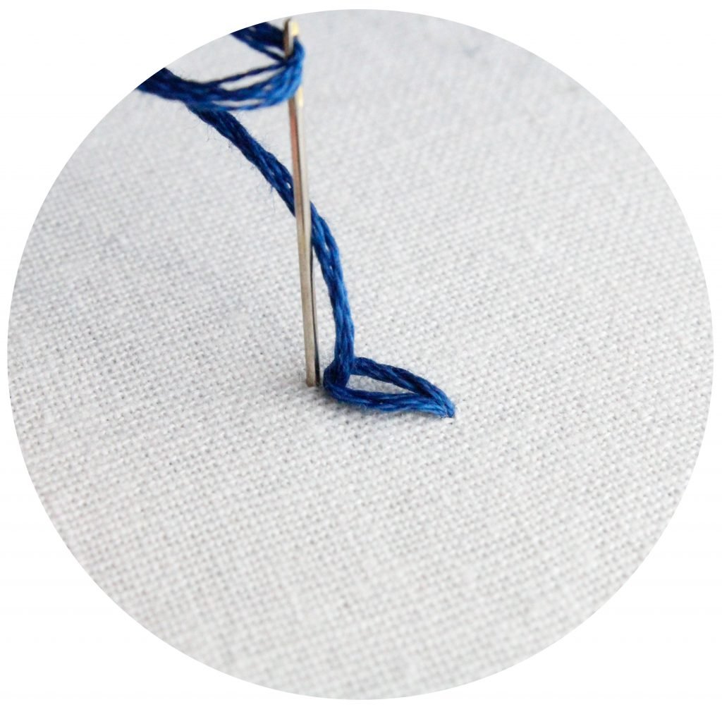 How do you sew a Detached Chain Stitch? — Hope & Hart
