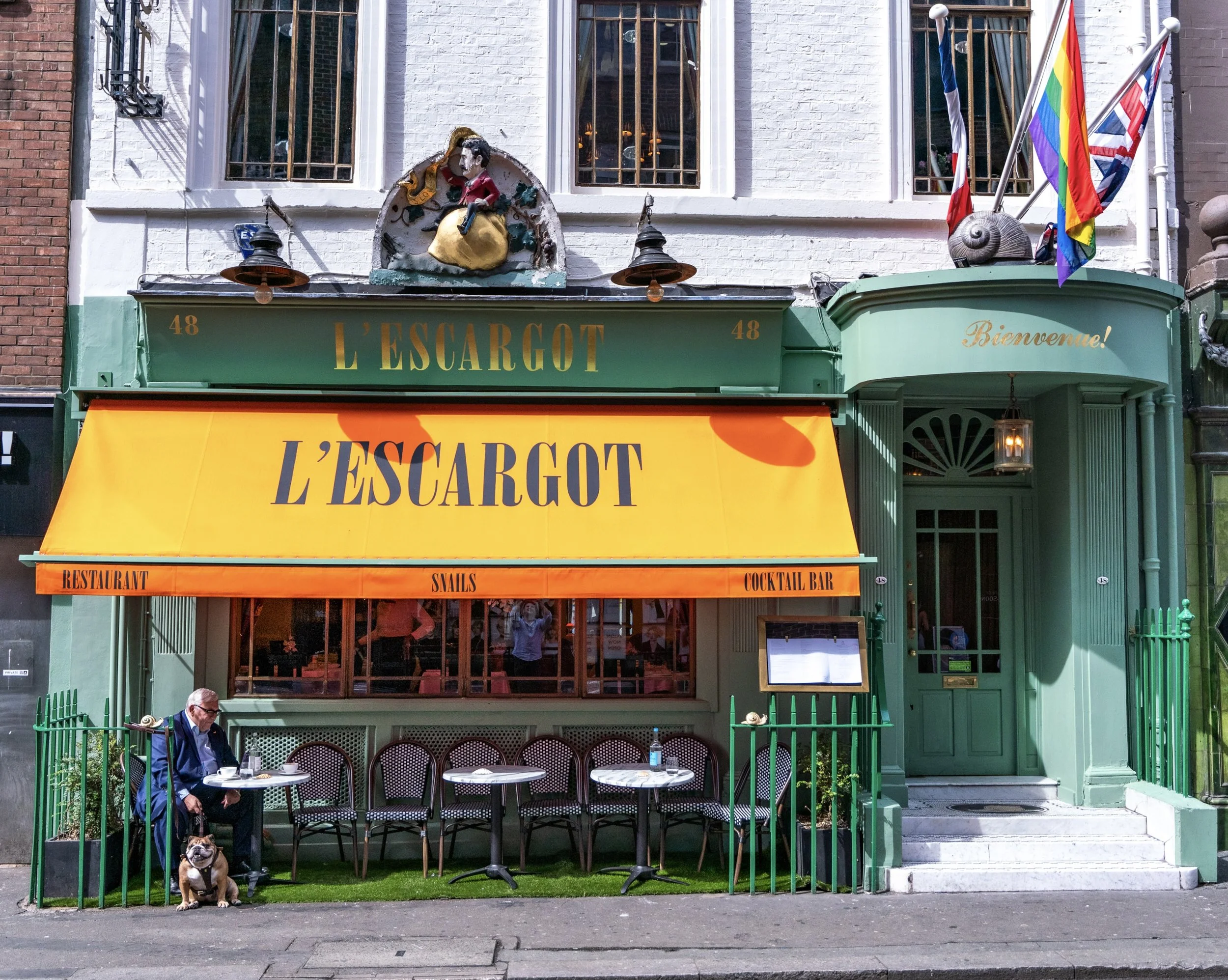 L’escargot — Celebrate London Restaurants