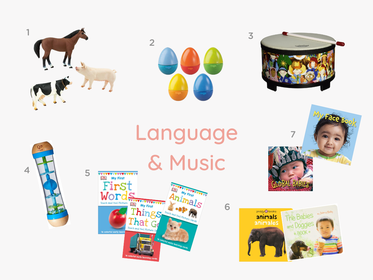 Best toys and materials for babies 6 months old / Montessori inspired ...