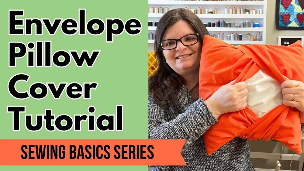 How To Make A Pillow Cover — Sew The Distance