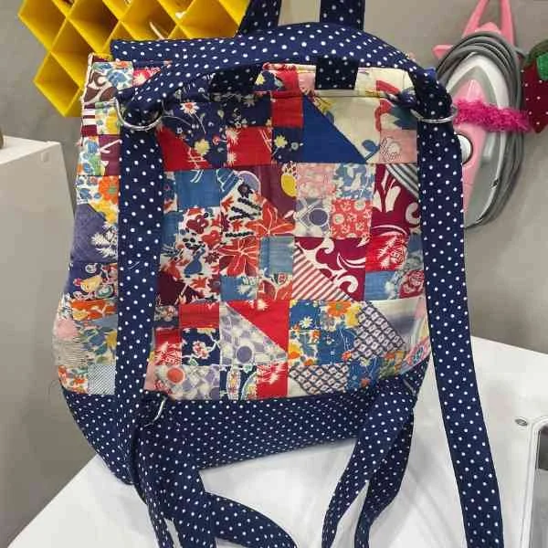 Patchwork to Backpack: A Vintage Quilt Transformation — Sew The Distance