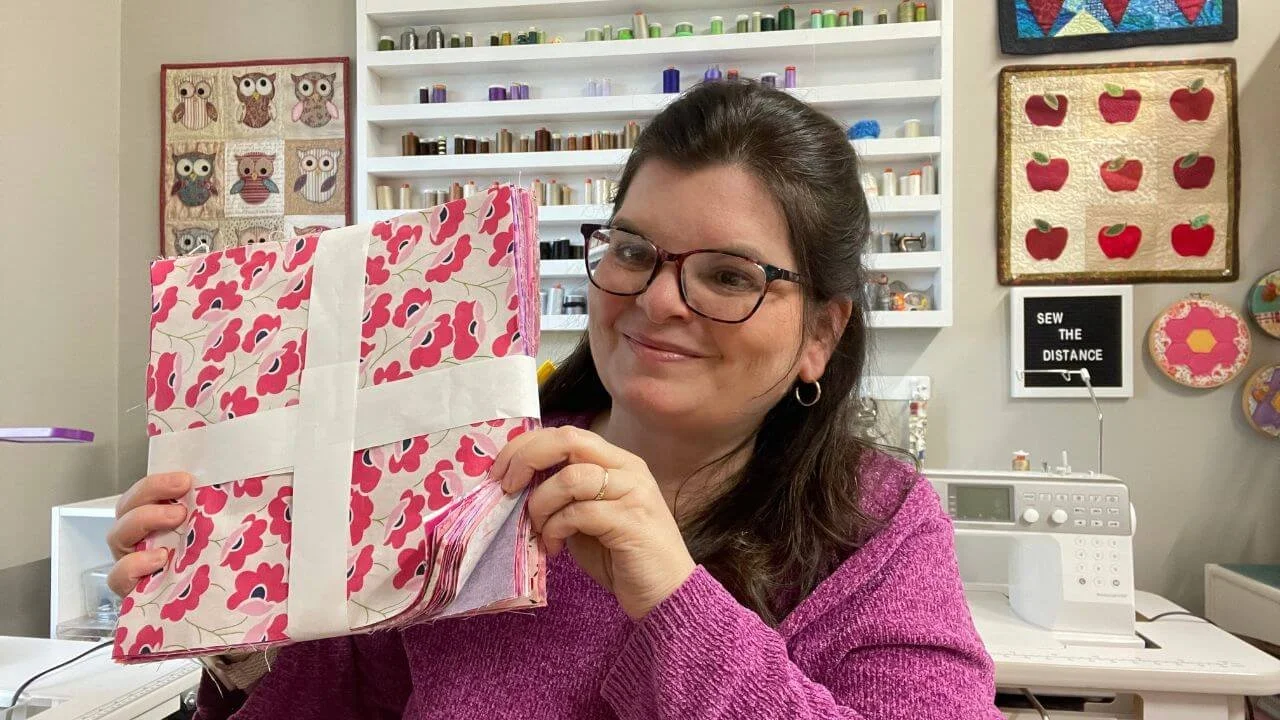 Make Layer Cakes from Scraps — Sew The Distance