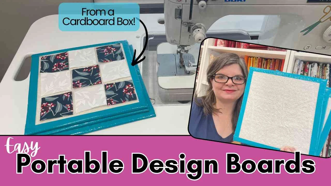DIY Portable Design Boards — Sew The Distance