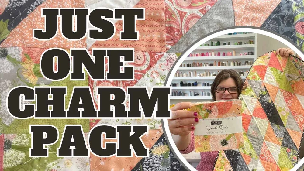 Just One Charm Pack Table Runner — Sew The Distance