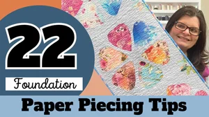 22 Foundation Paper Piecing Tips — Sew The Distance
