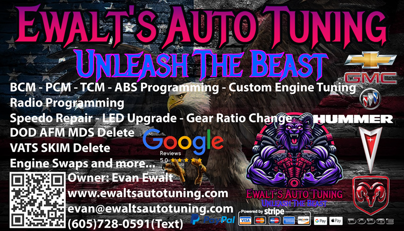 Ewalt's Auto Tuning – Custom GM PCM Tuning & Module Programming ...