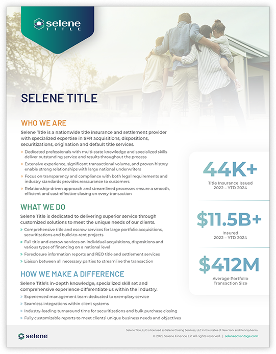 Fact Sheets | Explore Our Expertise — Selene Advantage