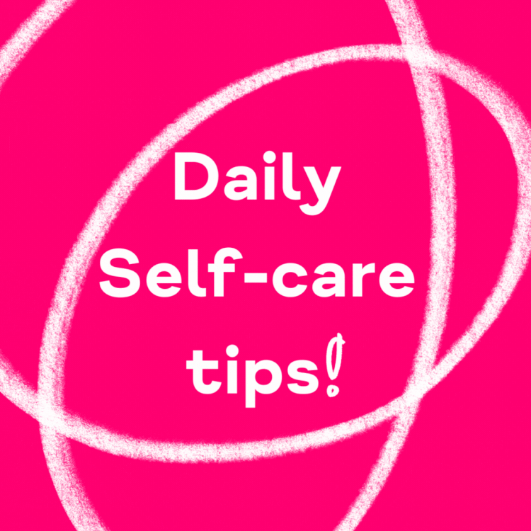 Daily self-care tips | Pembrokeshire and Carmarthen Mind, leading the ...