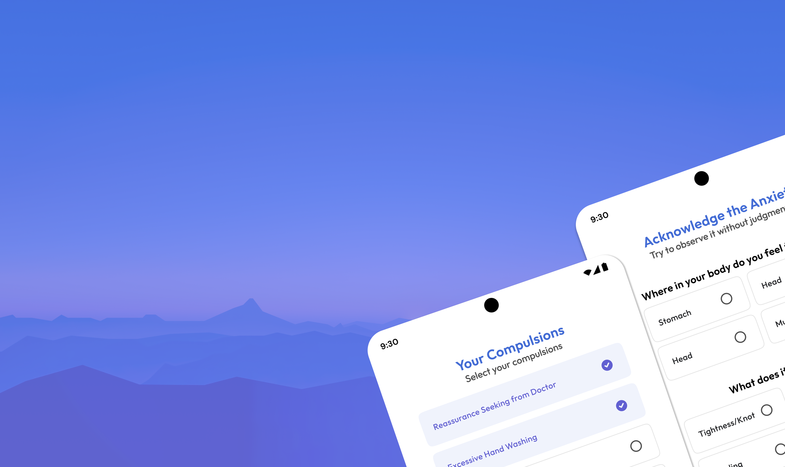 AI-powered app for OCD therapy - get unstuck wherever & whenever.