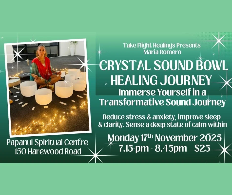 Crystal Sound Bowl Healing Journey — Papanui Spiritual Centre