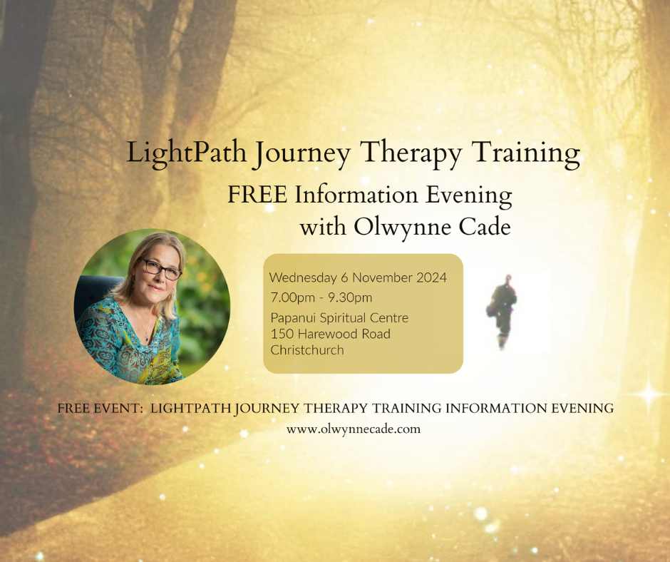 LightPath Journey Therapy Free Information Evening — Papanui Spiritual Centre