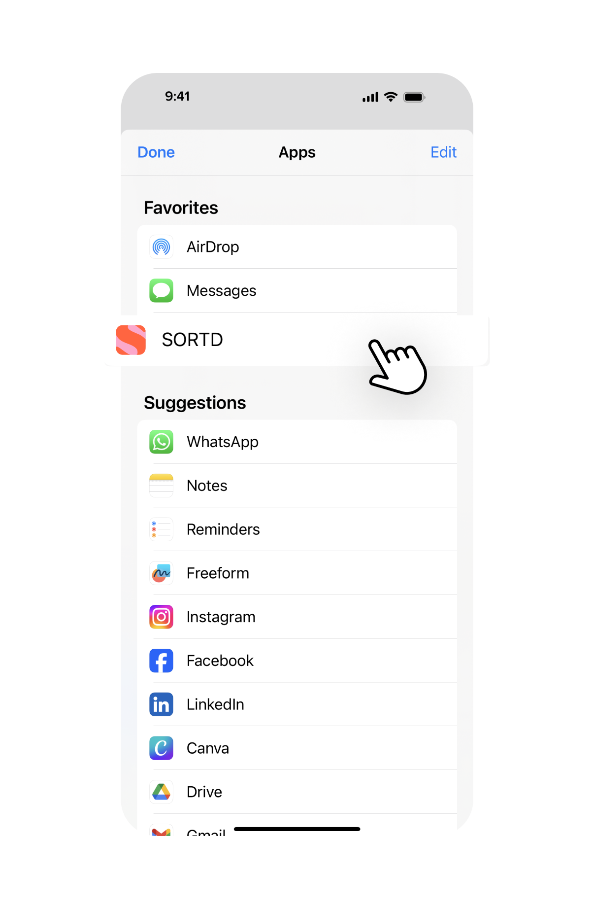 How It Works | Sortd | Online Wishlist App