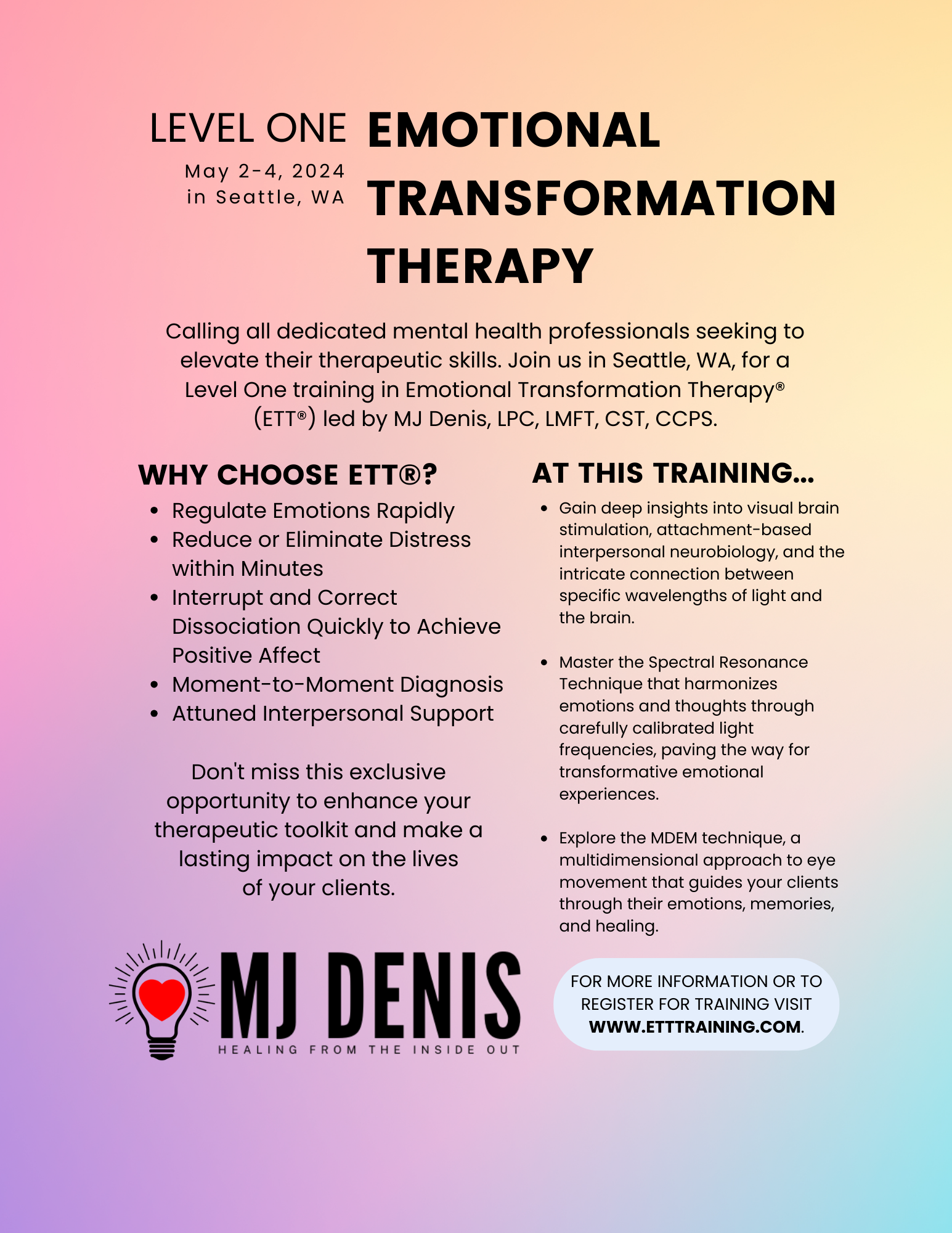 Services 3 — MJ Denis Counseling