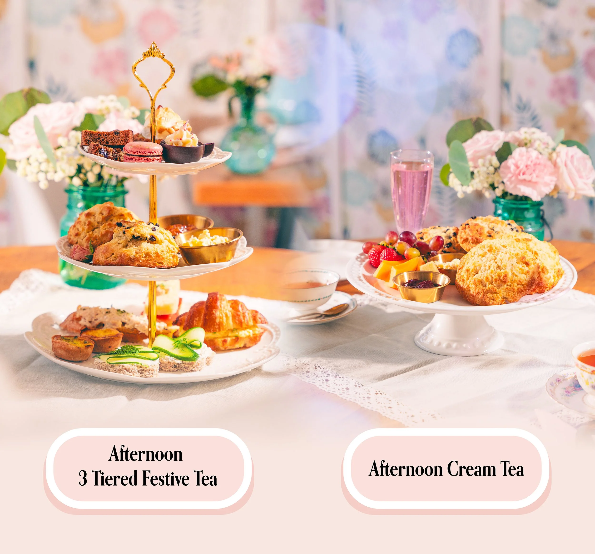 Afternoon Tea — Piggy and Paisley
