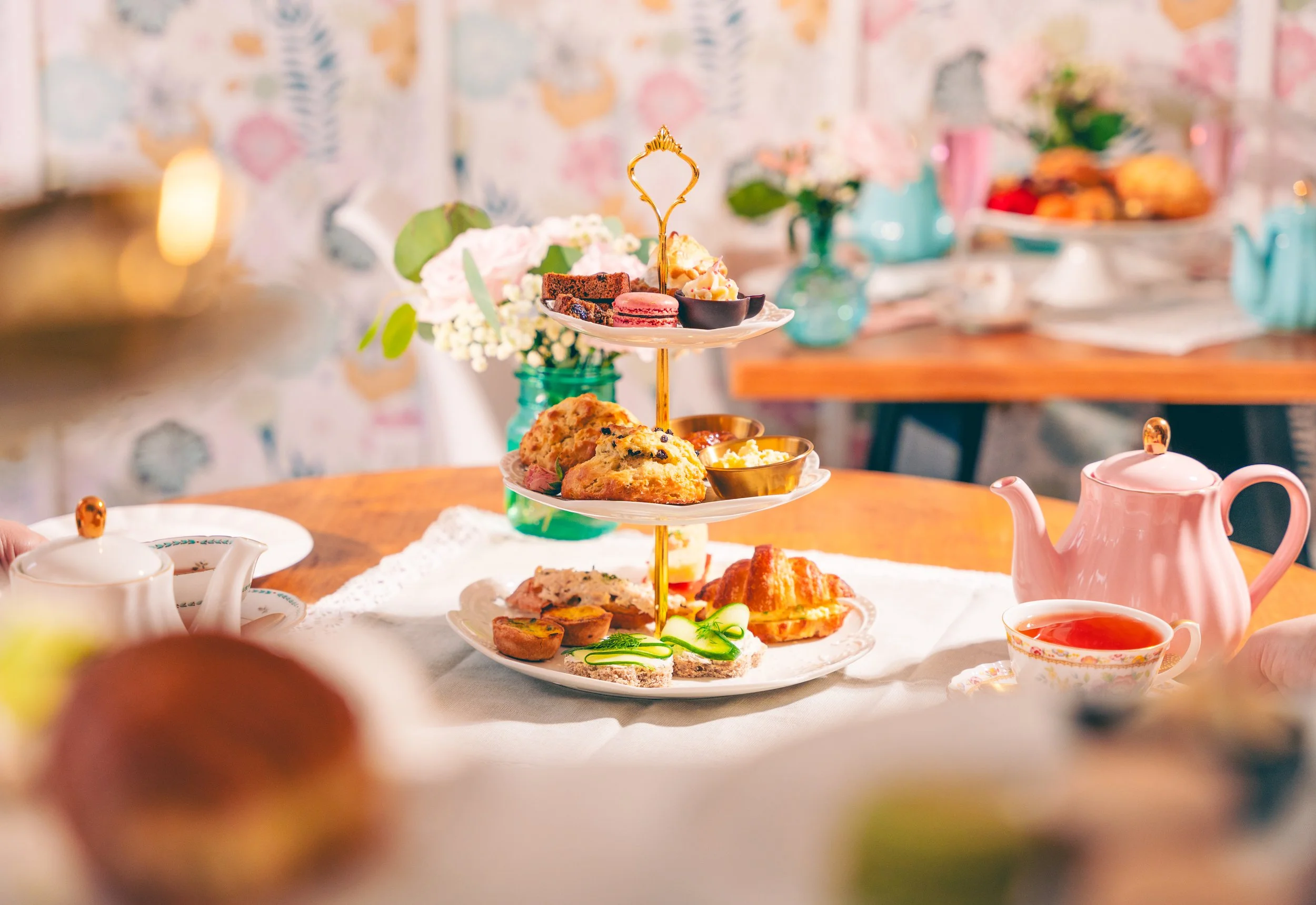 Afternoon Tea — Piggy and Paisley