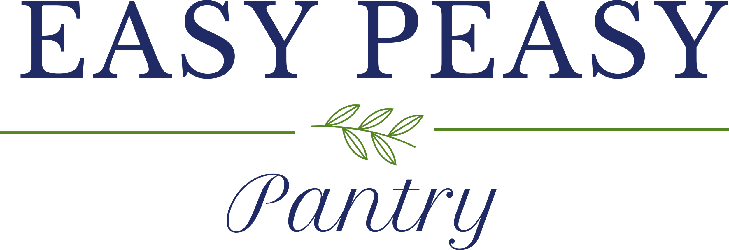 Our Story — Easy Peasy Pantry