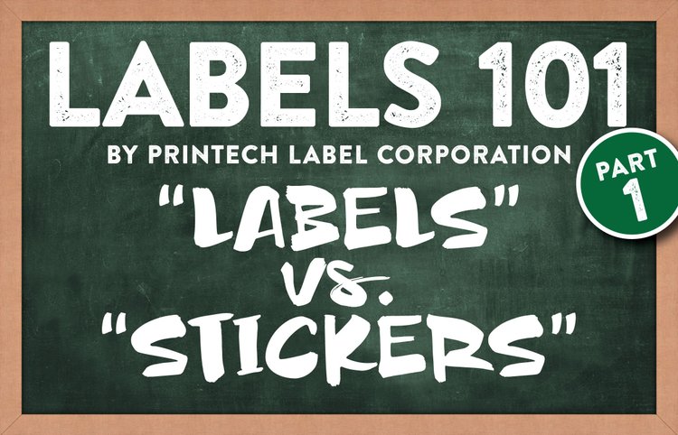 LABELS 101 – Part 1: Labels vs. Stickers – What's the Difference ...