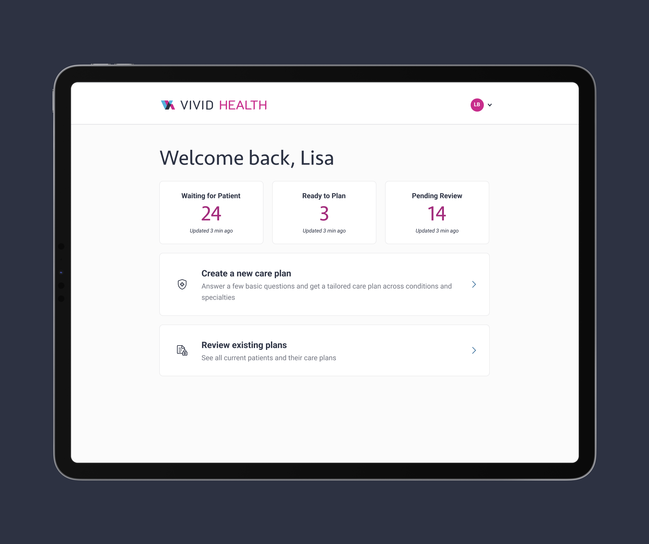Technology — Vivid Health: Leader in Provider Led AI™
