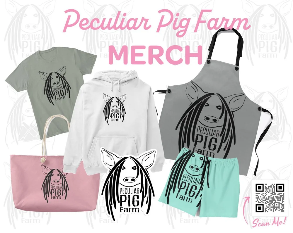 Merch | Shop Farm-Fresh Gear — Peculiar Pig Farm