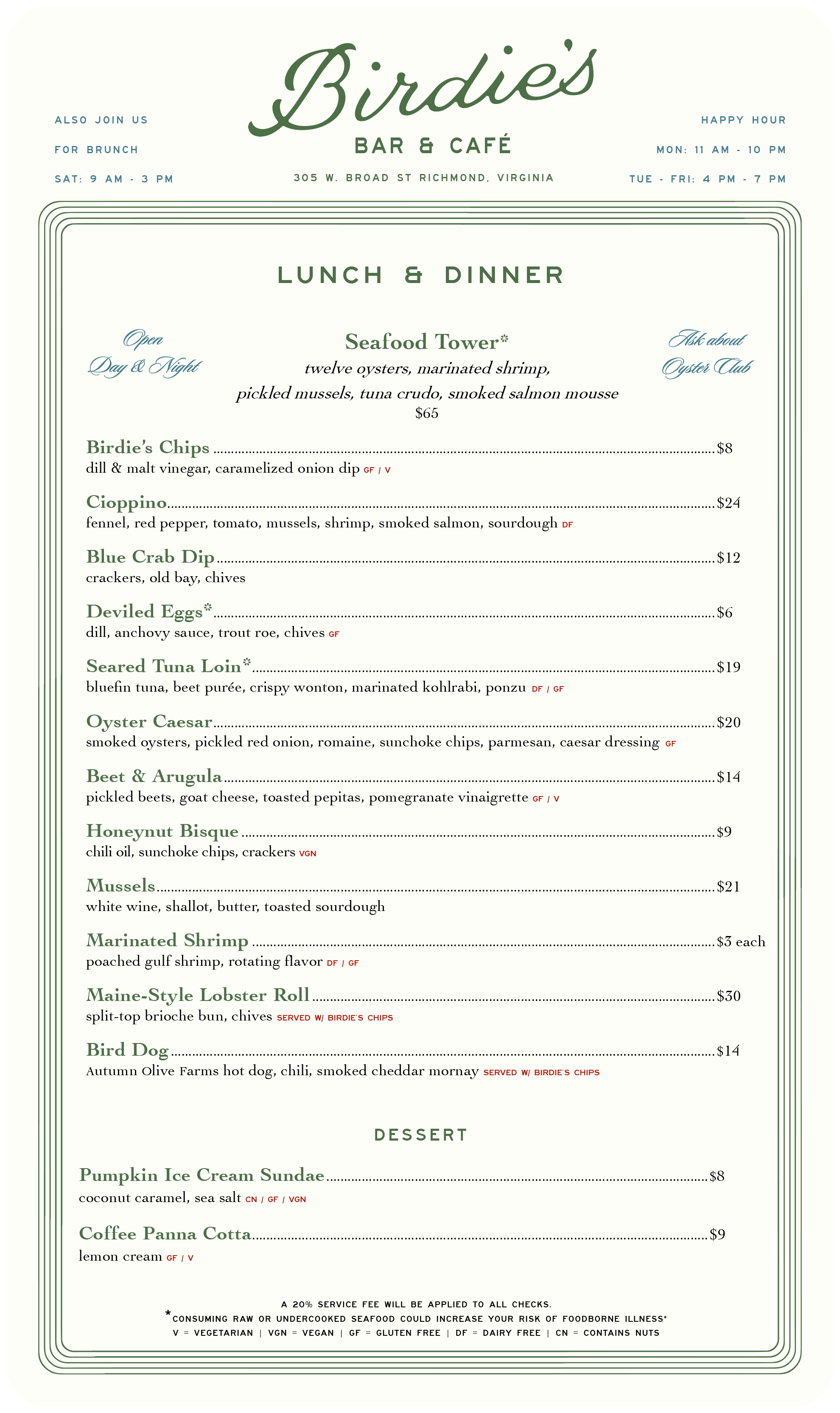 Birdie's Bar & Café