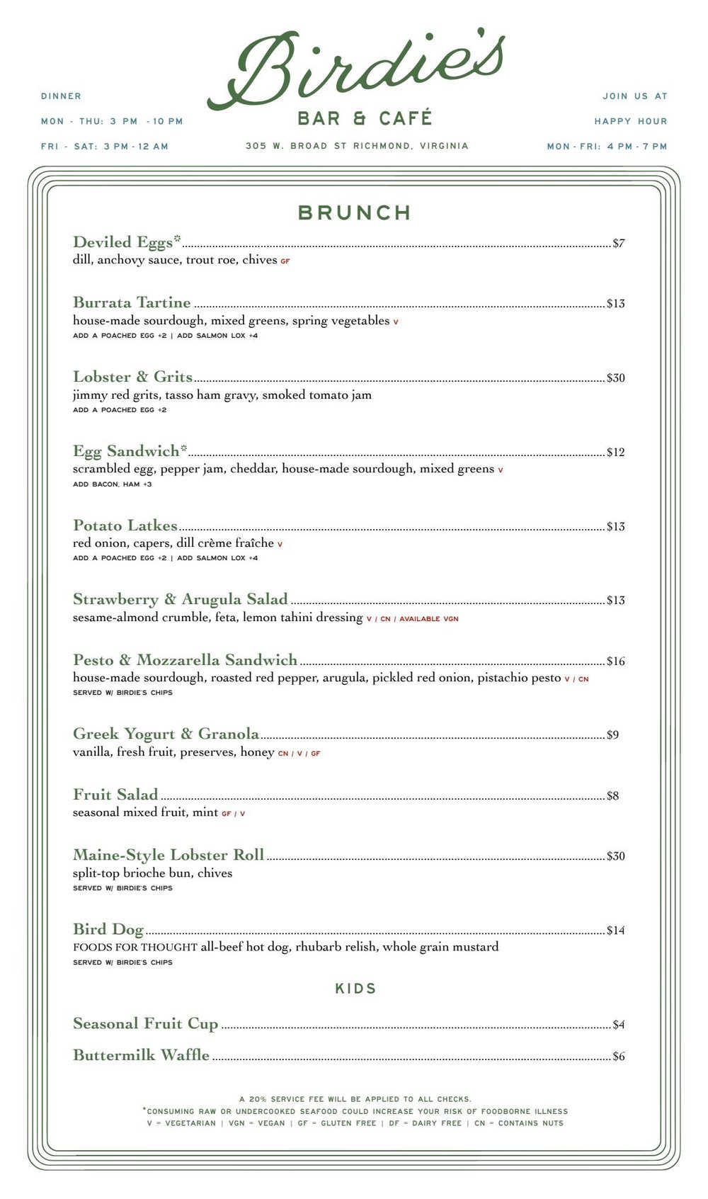 Birdie's Bar & Café