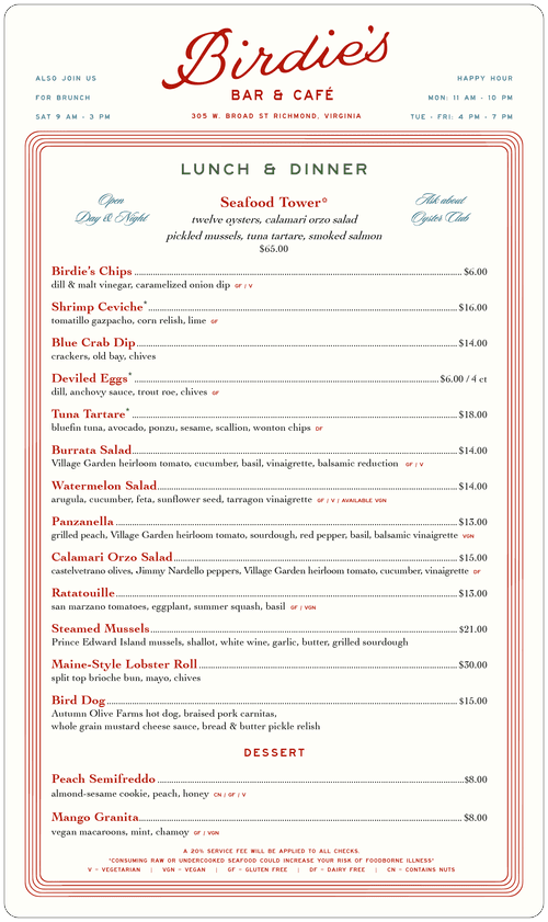 Birdie's Bar & Café
