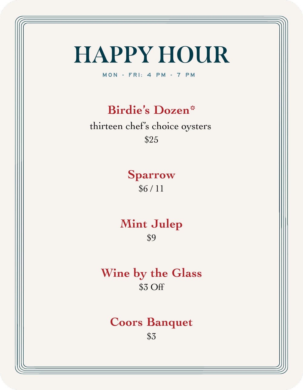 Birdie's Bar & Café