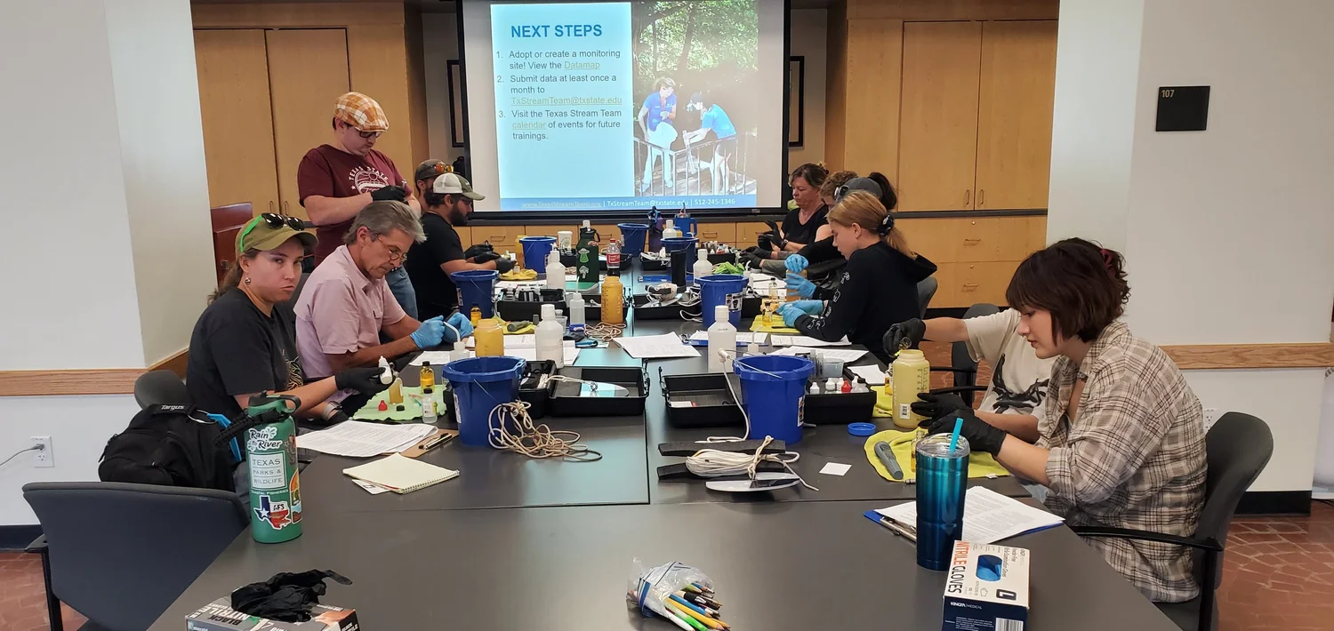 Water Quality Monitoring — The San Marcos River Foundation