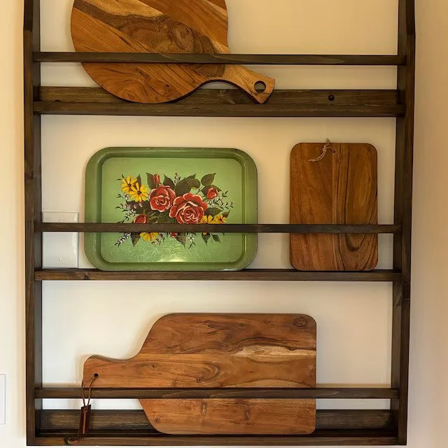 Wall Plate Rack Shelf - Appletree Woodcrafts LLC
