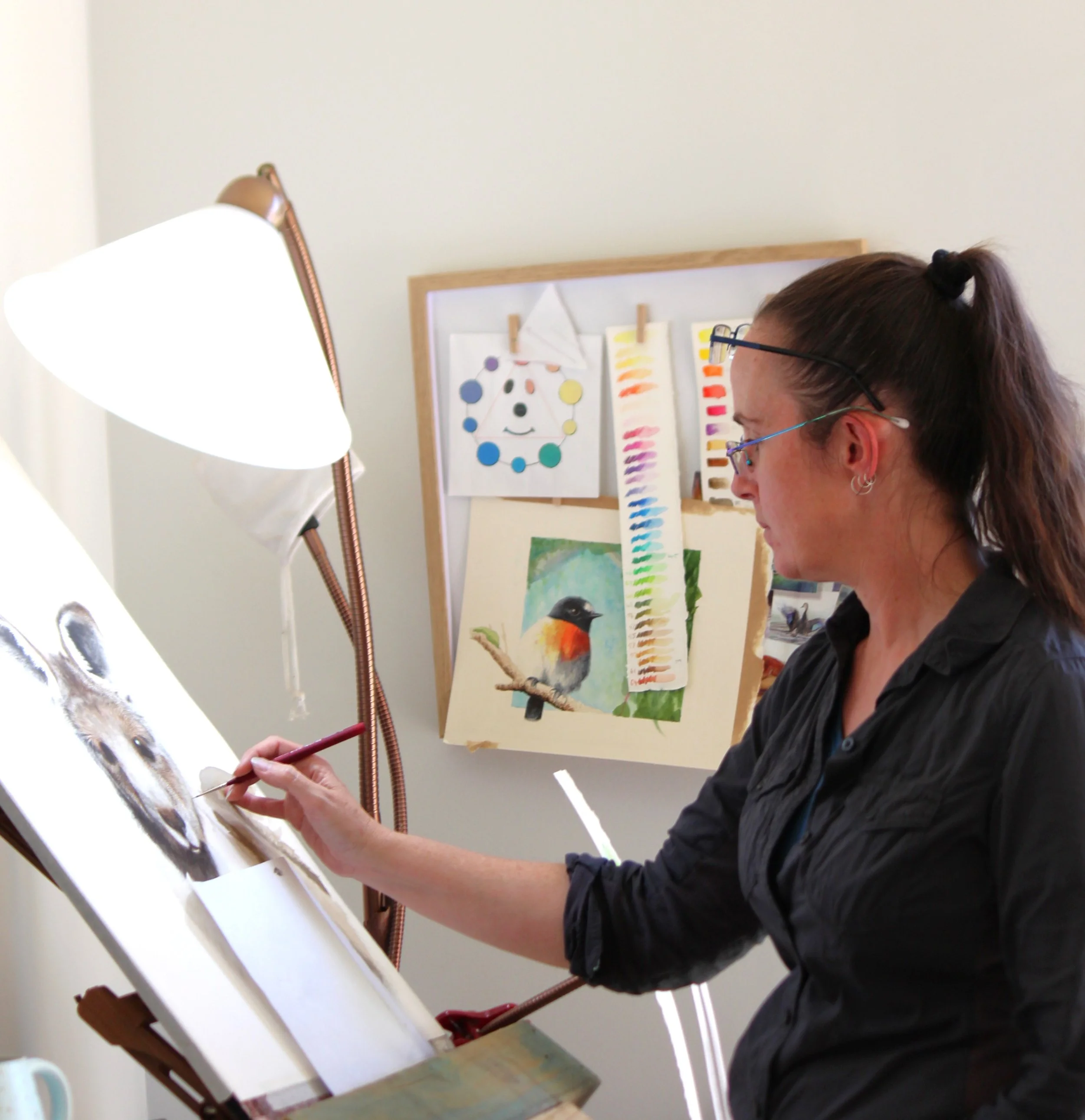 About D. Prentice – Watercolor Artist Inspired by Australian Nature and ...