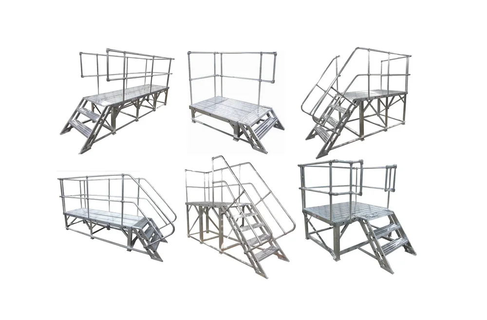 Industrial Work Platforms — Metallic Ladder