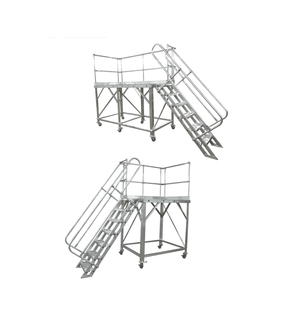 Industrial Work Platforms — Metallic Ladder