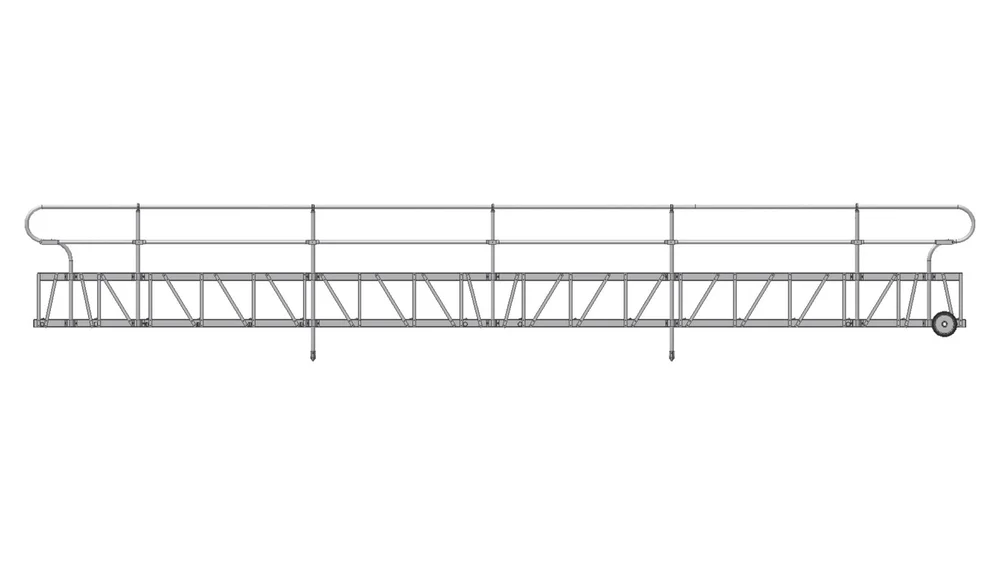 Commercial Aluminum Gangways — Metallic Ladder