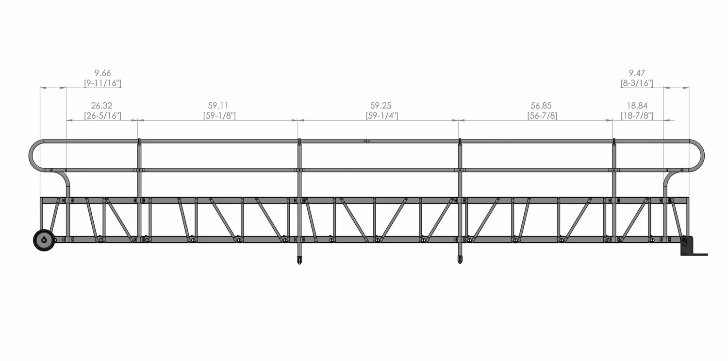 Commercial Aluminum Gangways — Metallic Ladder